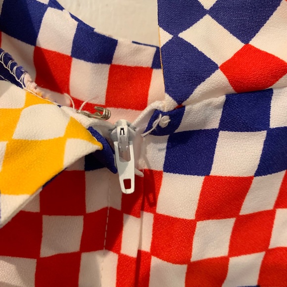 Dresses | Vintage Checkered 7s Dress | Poshmark
